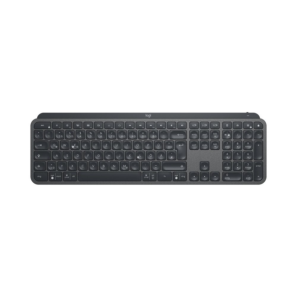 Клавиатура LOGITECH MX Keys Plus Advanced Wireless Illuminated Keyboard with Palm Rest ...