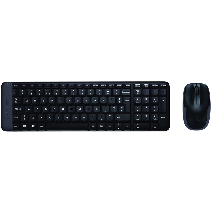 Комплект LOGITECH Wireless Desktop MK220 - EER - US International