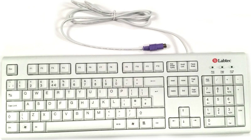 Клавиатура Labtec White Keyboard Plus Кирилизиран