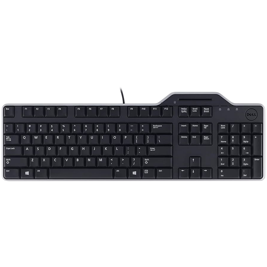 Клавиатура Dell KB813 Smartcard Keyboard US/European QWERTY