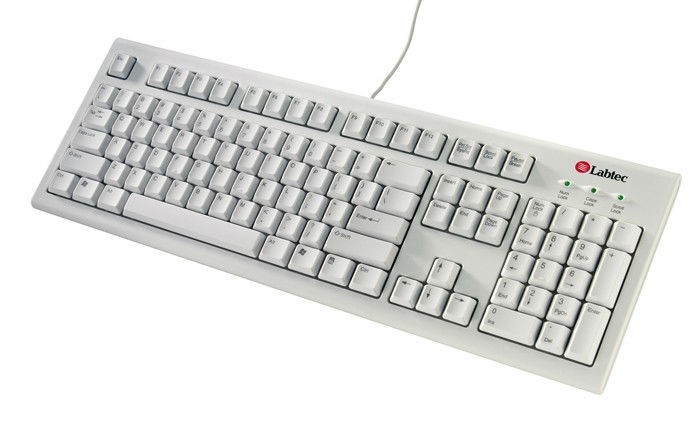 Клавиатура Labtec White Keyboard Plus, UK