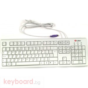 Клавиатура Labtec White Keyboard Plus Кирилизиран