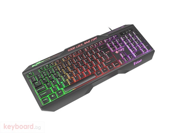 Клавиатура FURY Gaming Keyboard - keyboard.bg