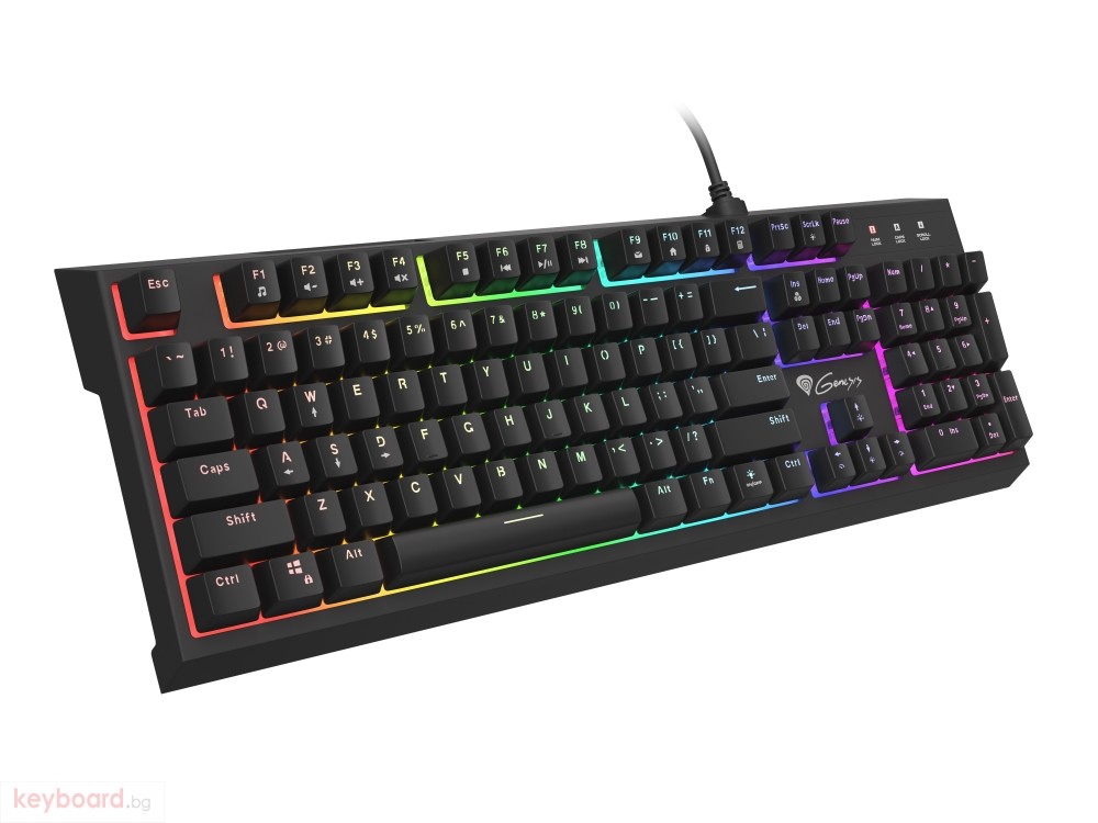 Клавиатура GENESIS Hybrid Switch Gaming Keyboard Thor 150 RGB Backlight ...