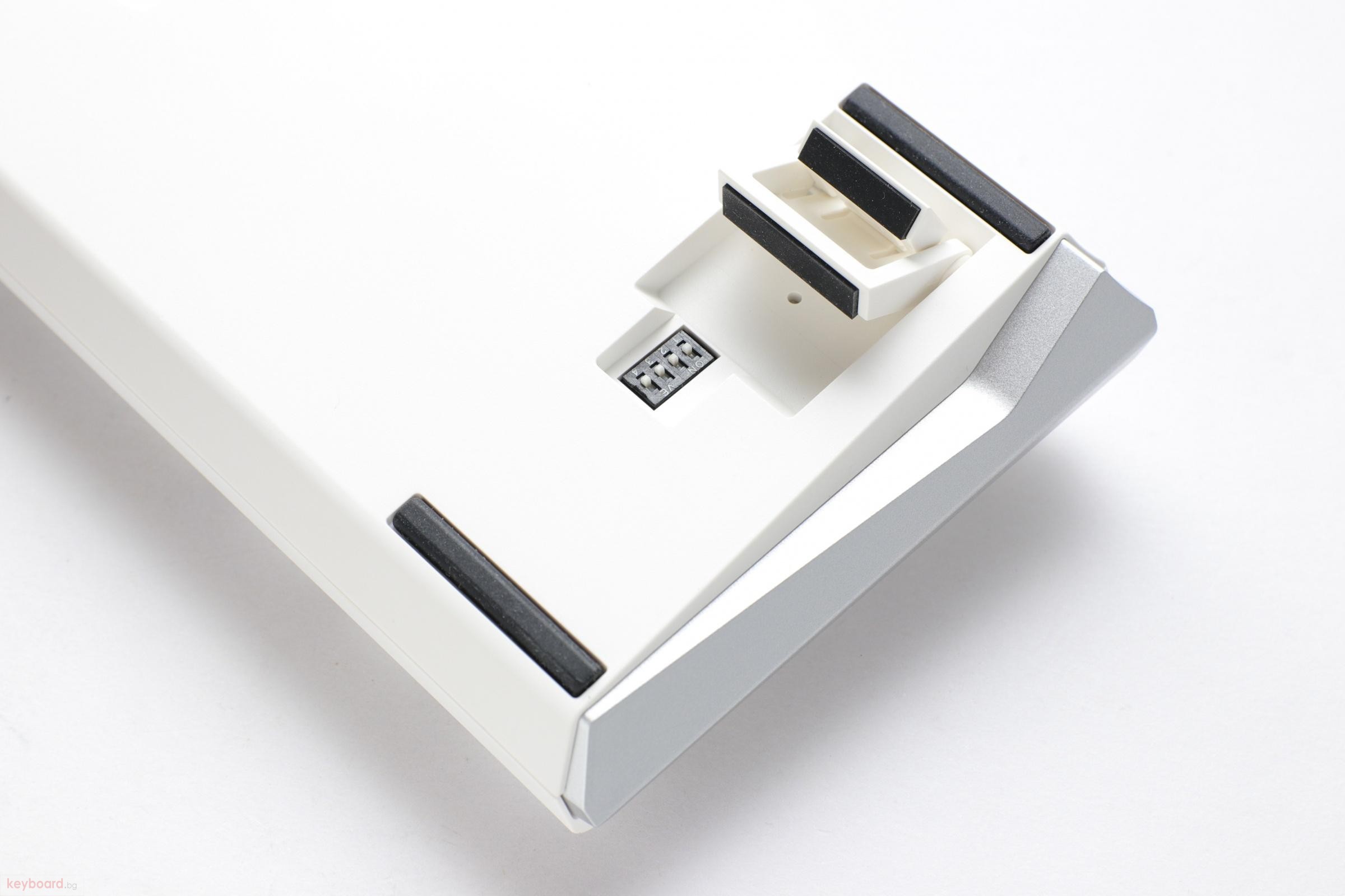 Геймърска механична клавиатура Ducky One 3 Pure White Mini 60% Hotswap ...