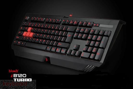 Клавиатура A4 TECH геймърска Bloody B120-US - keyboard.bg