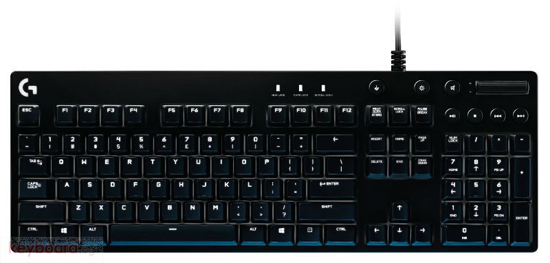 Клавиатура LOGITECH G610 Orion Red геймърска механичн