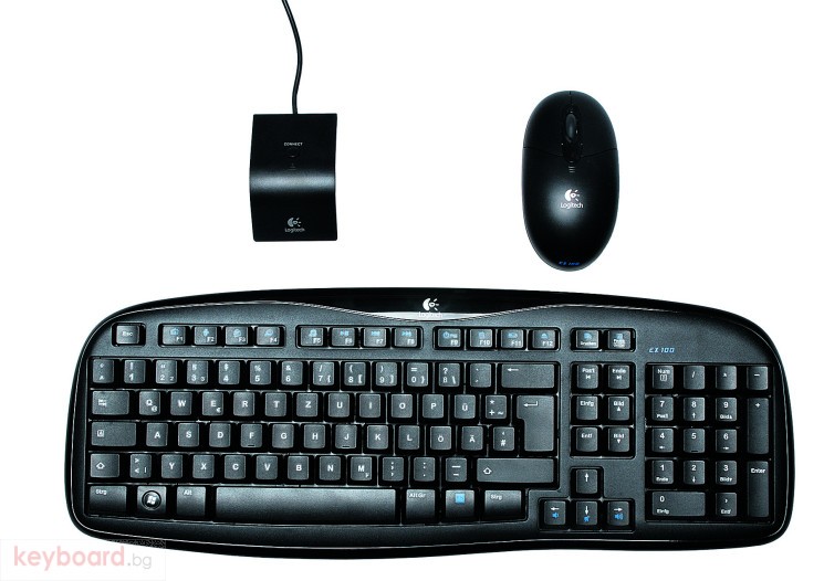 Комплект Logitech Wireles Desktop EX100