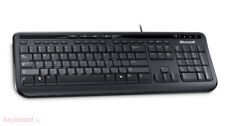 Microsoft Wired Keyboard 600 USB English Black Retail
