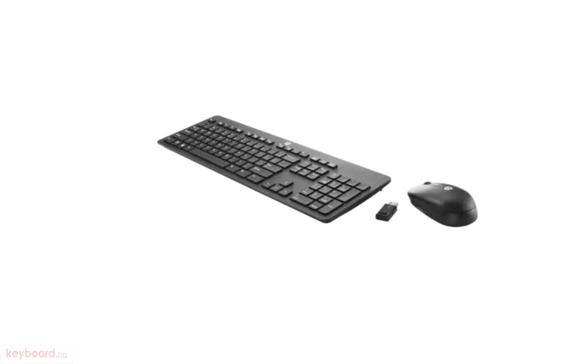 Клавиатура HP Kit slim wireless keyboard and mouse. Size keyboard / Най ...