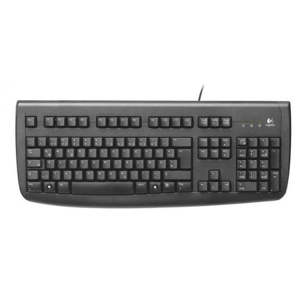 Logitech Deluxe 250 keyboard PS/2, BLK, Estonian layout - keyboard.bg