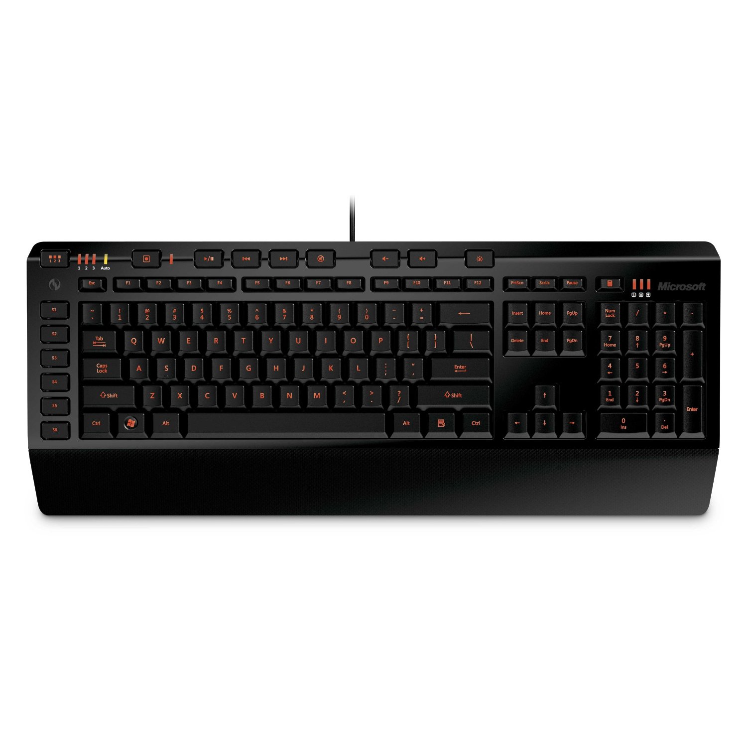 Microsoft SideWinder X4 Keyboard Win USB English Retail