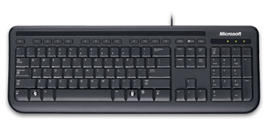 Microsoft Wired Keyboard 400 MP USB English For Business