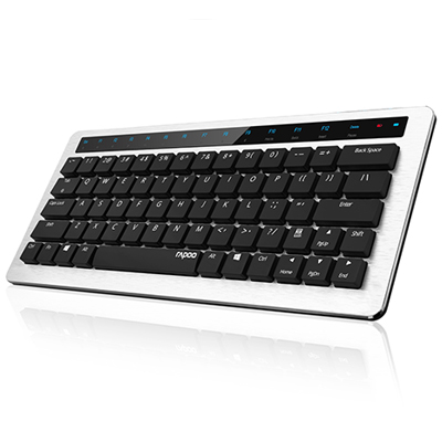Клавиатура RAPOO KX Black Безжична механична светеща - keyboard.bg